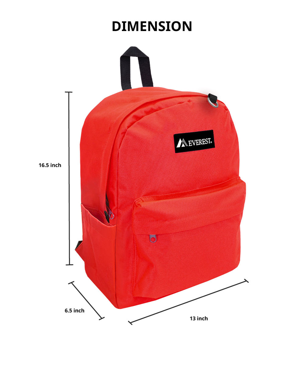 EVEREST CLASSIC LAPTOP BACKPACK W/ SIDE POCKET – K MOMO