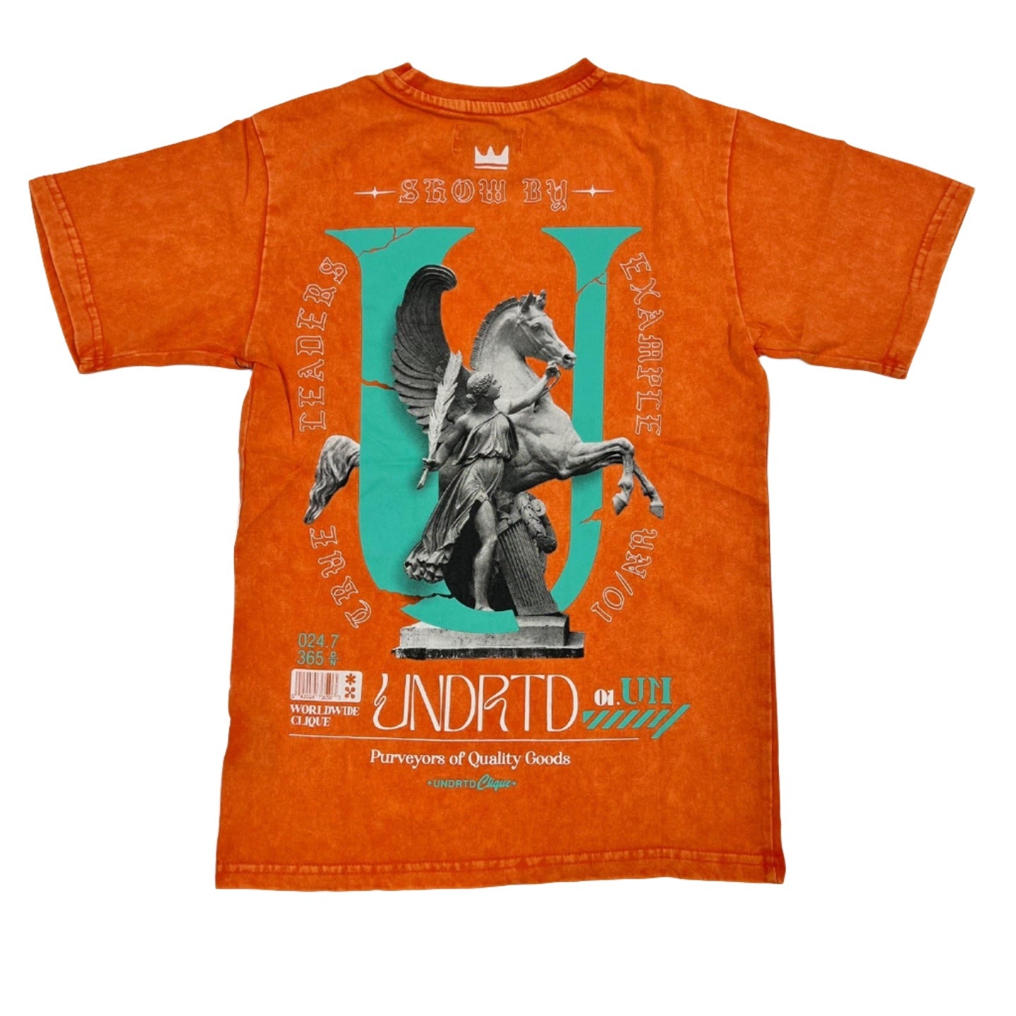 HIGHLY UNDRTD True Leader Kid Vintage Washed Graphic T-shirt – K MOMO