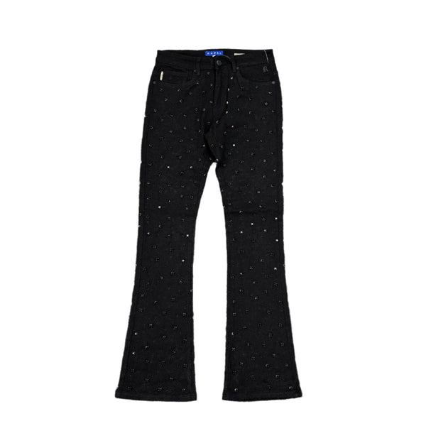 R3BEL Rhinestone Stacked Jeans – K MOMO