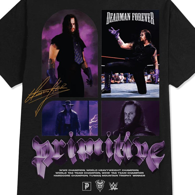 PRIMITIVE x WWE Deadman Forever Graphic Tee - Black – K MOMO